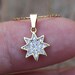 Little Gold Star Necklace, Sparkly Star Pendant, Gold Filled Chain ...