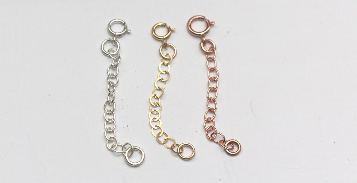Necklace Extender Bracelet Extender 1 2 - Etsy