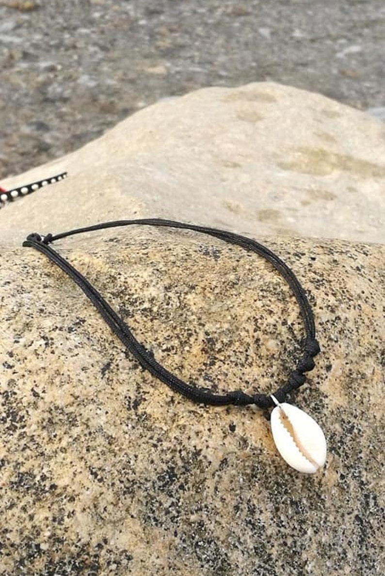 Shell Choker, Jewelry, Cowrie Shell Choker, Sea Necklace, Beach Jewelry ...