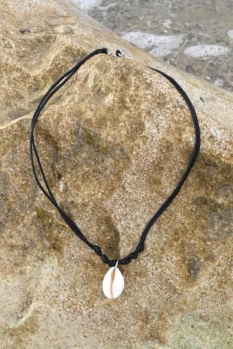 Shell Choker, Jewelry, Cowrie Shell Choker, Sea Necklace, Beach Jewelry ...