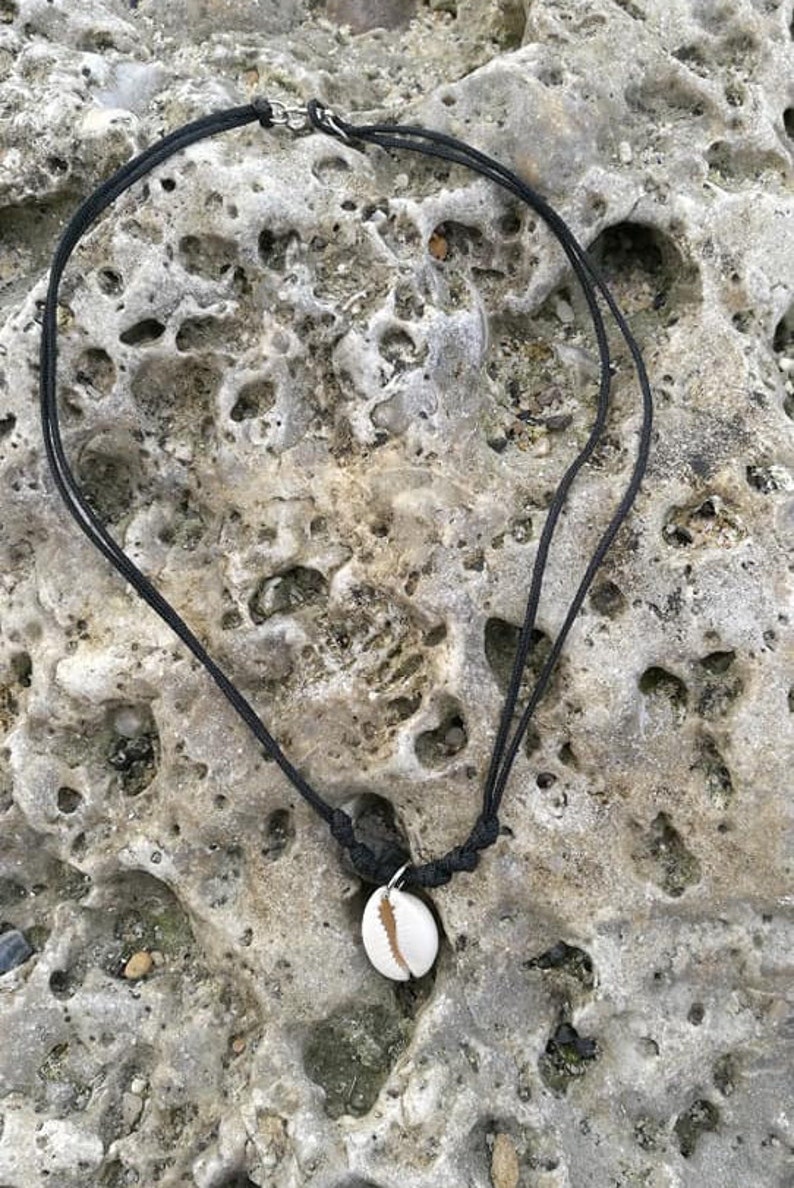 Shell Choker, Jewelry, Cowrie Shell Choker, Sea Necklace, Beach Jewelry ...