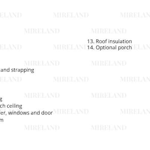 108 Sq Ft Cabin/bunkie With Loft Building Plan - Etsy