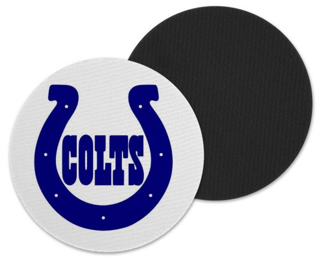 Indianapolis Colts Car Coaster Set Reusable Neoprene - Etsy