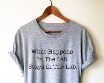 Lab tech shirt | Etsy