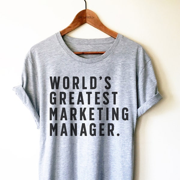 Manager Shirt - Etsy Canada
