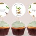 Reptile Cupcake Toppers Reptile Party Supplies, Reptile Cake Toppers ...