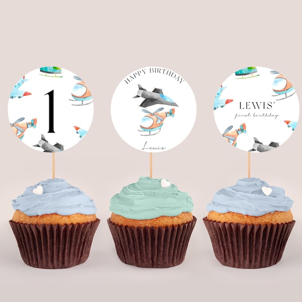 Helicopter Cupcake - Etsy