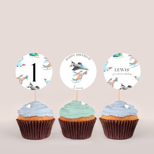 Airplane & Helicopter Milestones - Helicopter Sign, Airplane Birthday ...