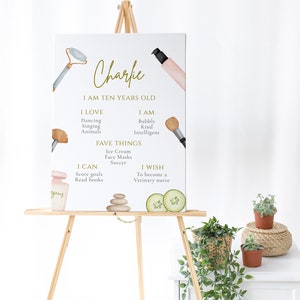 Spa Party Sign - Spa Birthday Milestones, Spa Party Decorations, Spa ...