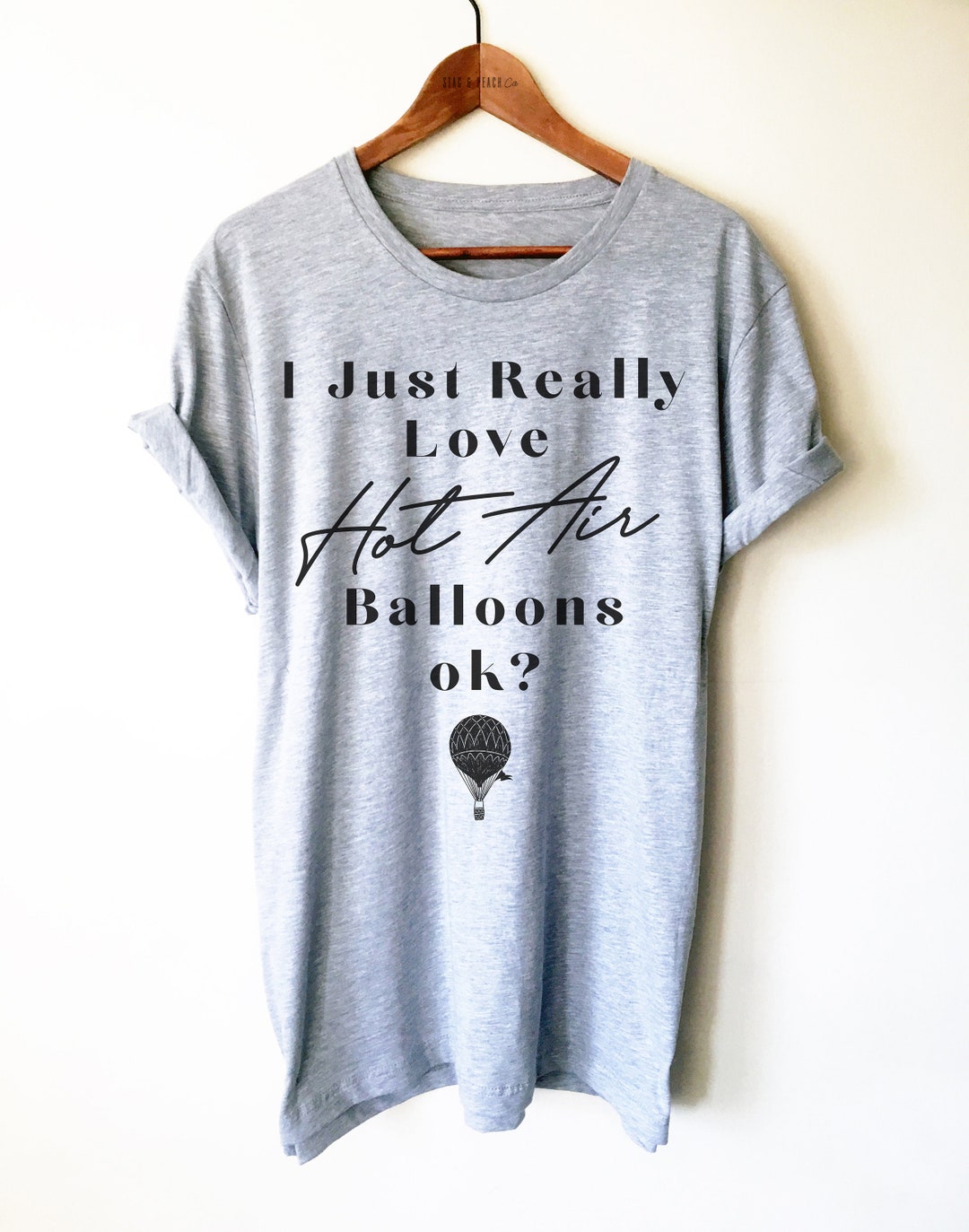 Hot Air Balloon Shirt/tank Top/hoodie - Ballooning Shirt, Hot Air ...
