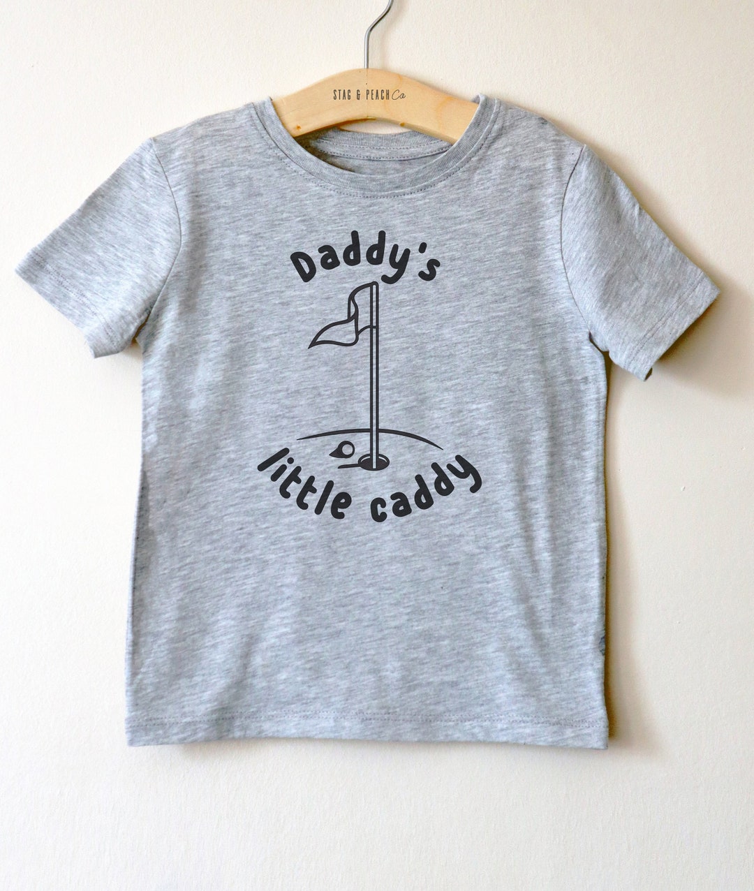 Daddy's Little Caddy Kids Shirt - Golf Kids Shirt, Golf Shirt, Golf ...