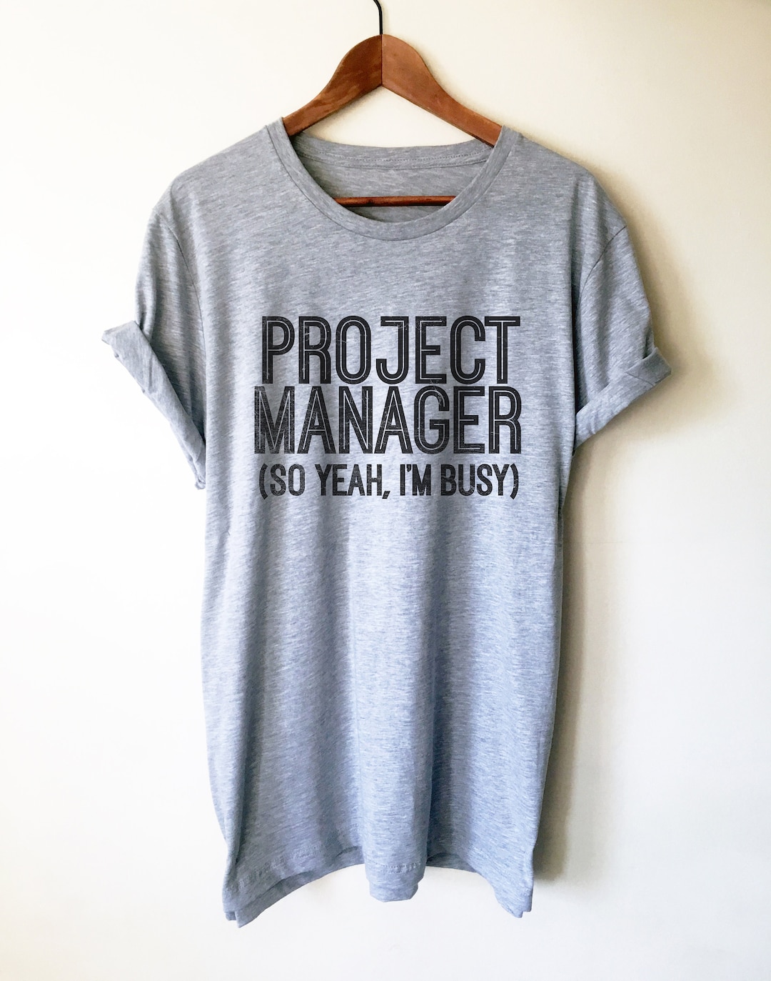 Project Manager Shirt - Project Manager Tee, Manager Tshirt, Funny ...