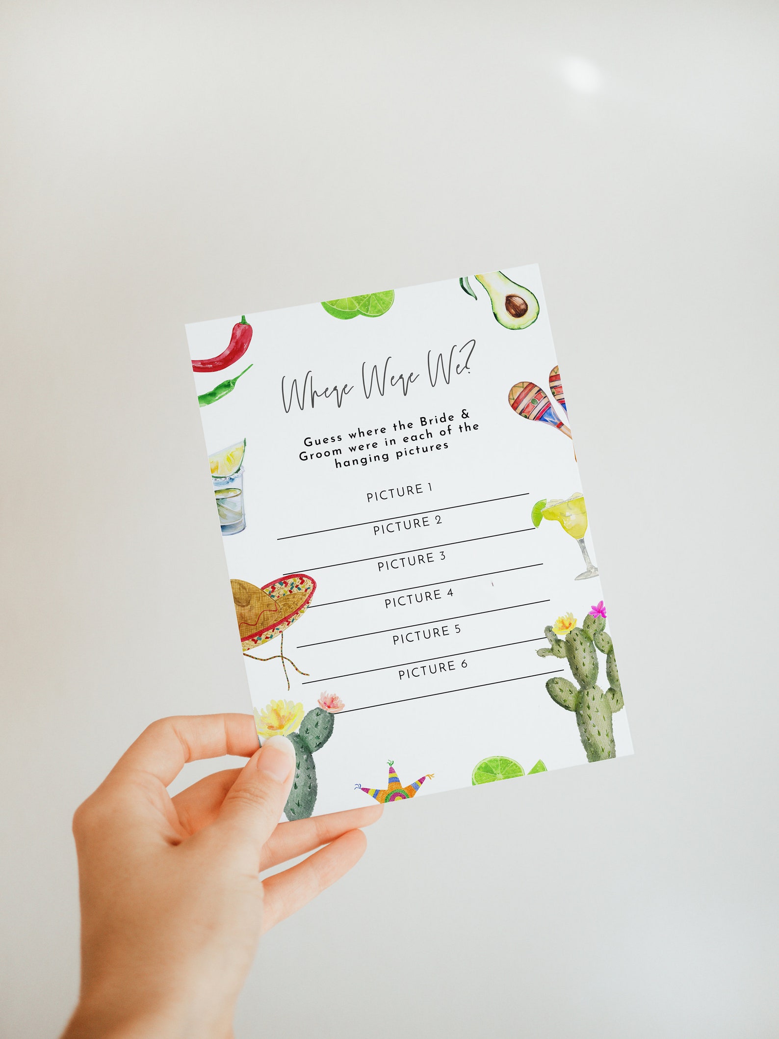 Fiesta Bridal Shower Games Cactus Bridal Shower Games, Fiesta ...