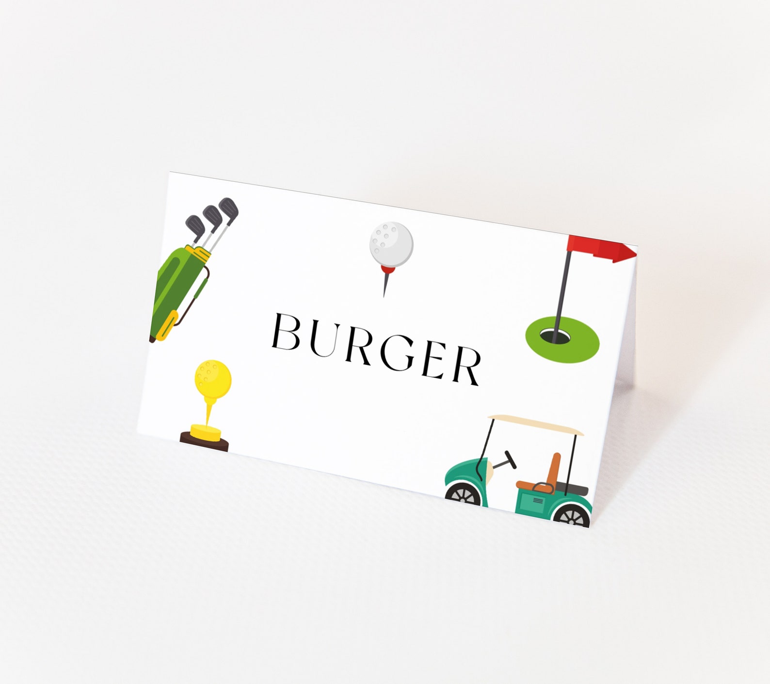 Golf Favor Tags golf Gift Tags Golf Party Decor Golf - Etsy