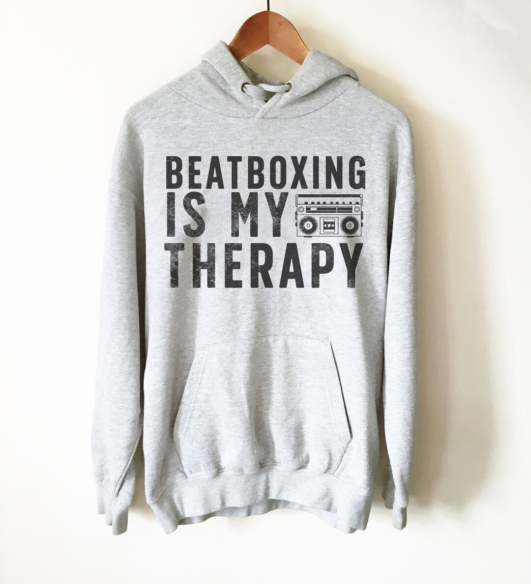 Sweat à capuche Beatboxing Is My Therapy - Chemise Beatboxing, Cadeau ...