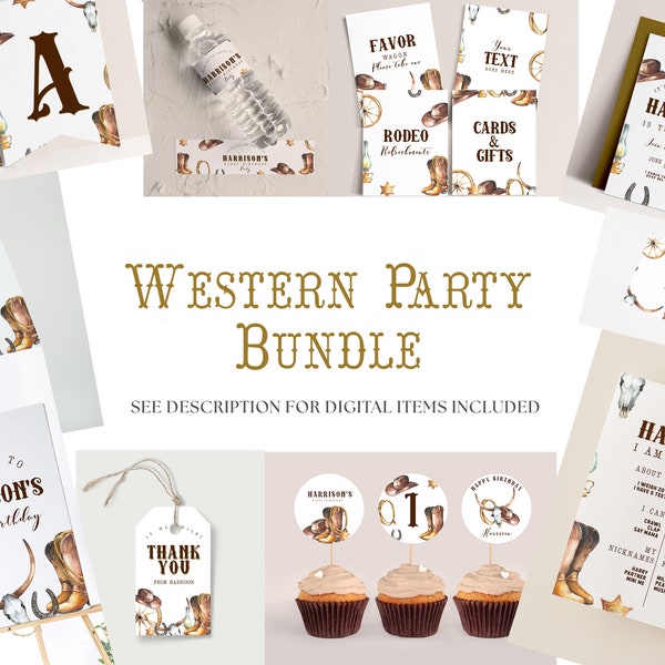 Western Party Decorations - Etsy