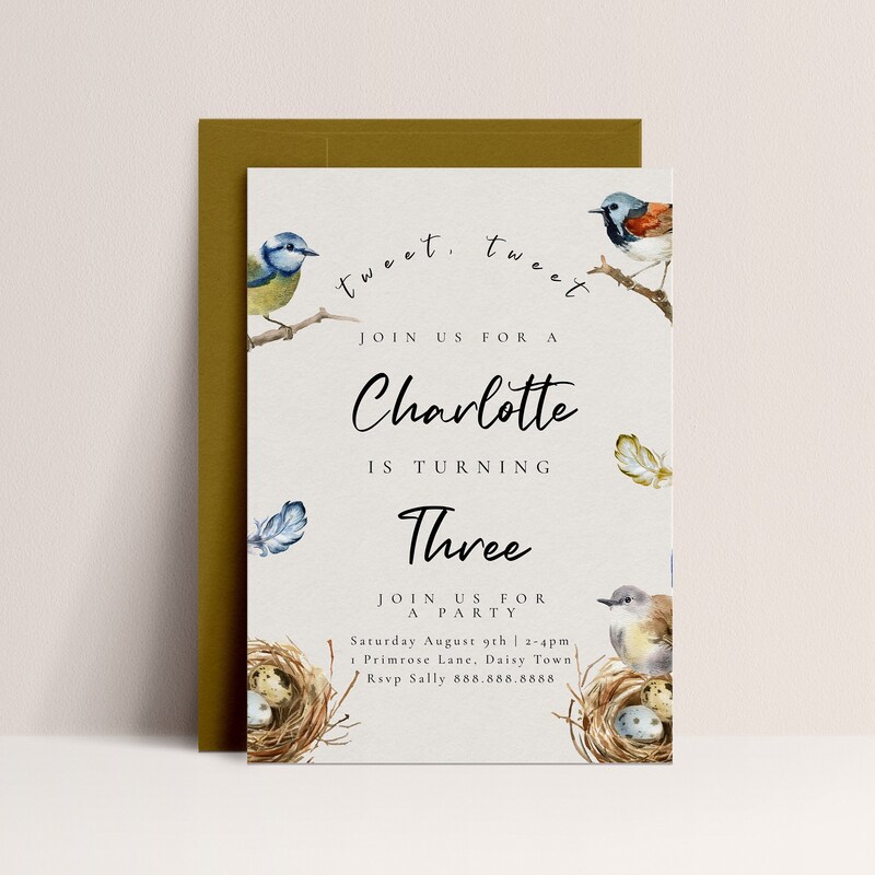 Bird Theme Birthday - Etsy