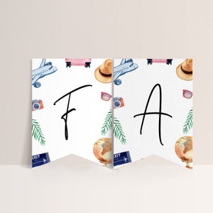 Travel Theme Welcome Sign - Travel Retirement Party Decor, Retirement ...