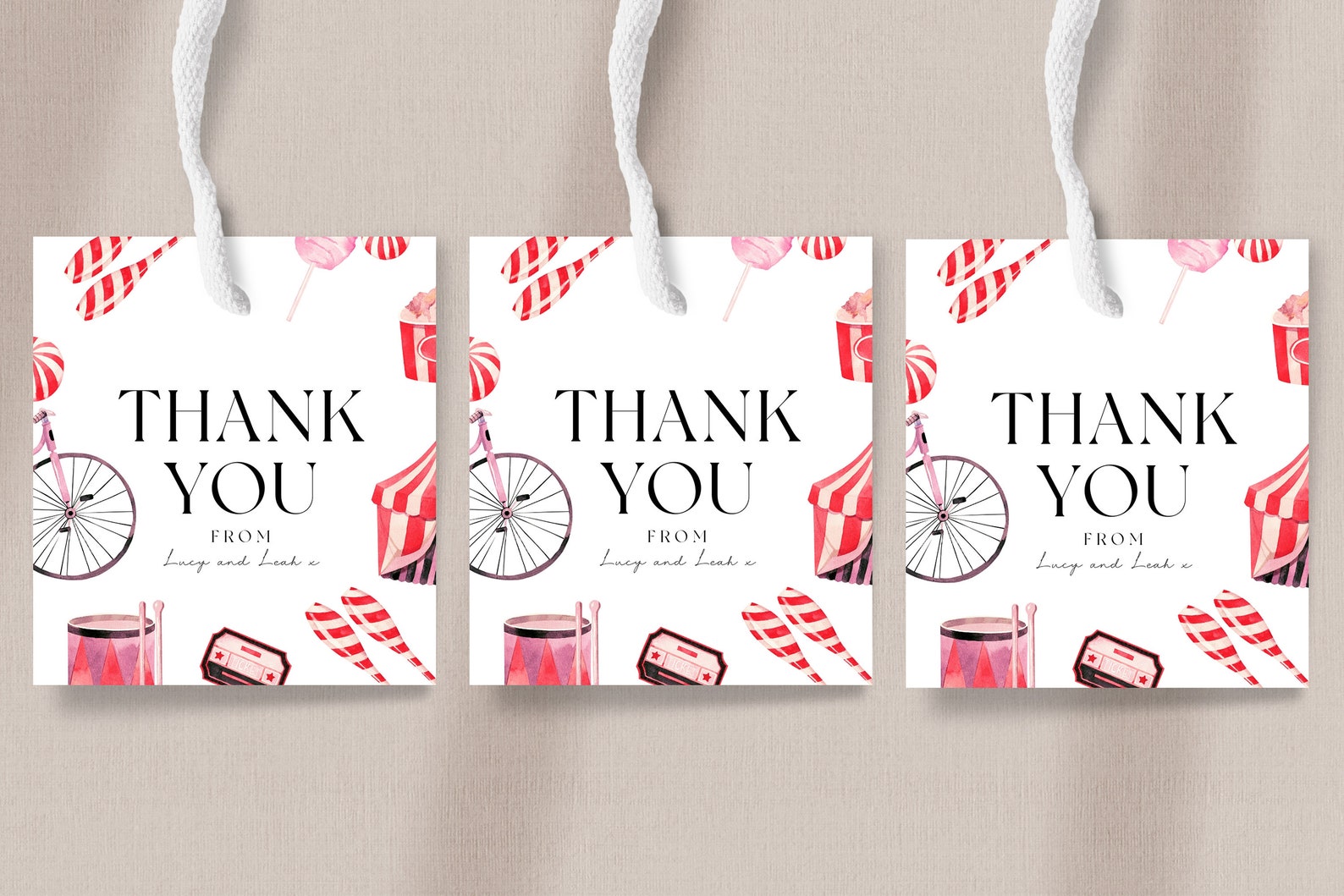 Editable Circus Birthday Party Invitation Circus Birthday - Etsy