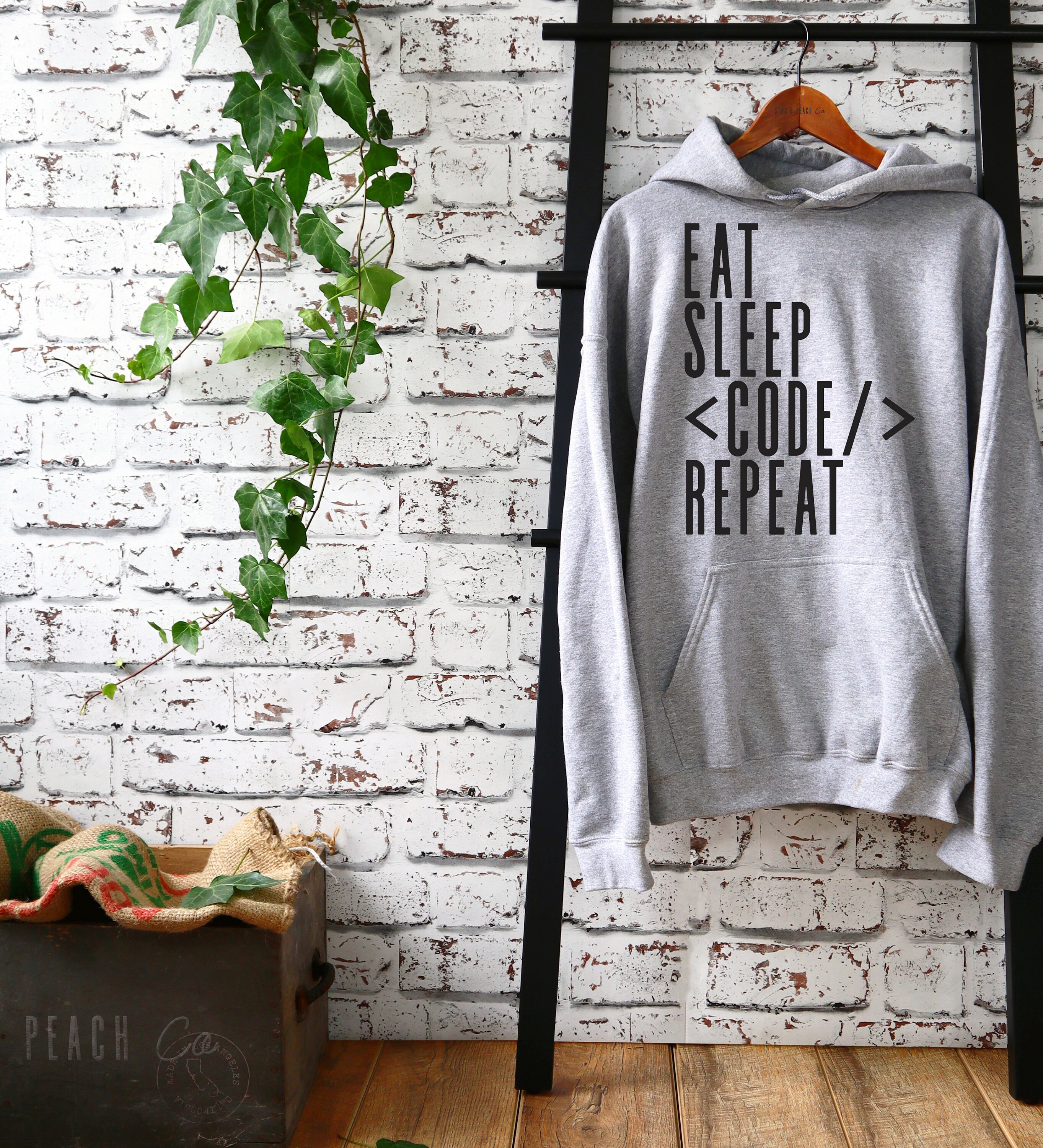 Eat Sleep Code Repeat Hoodie Coder Hoodie Computer Science | Etsy