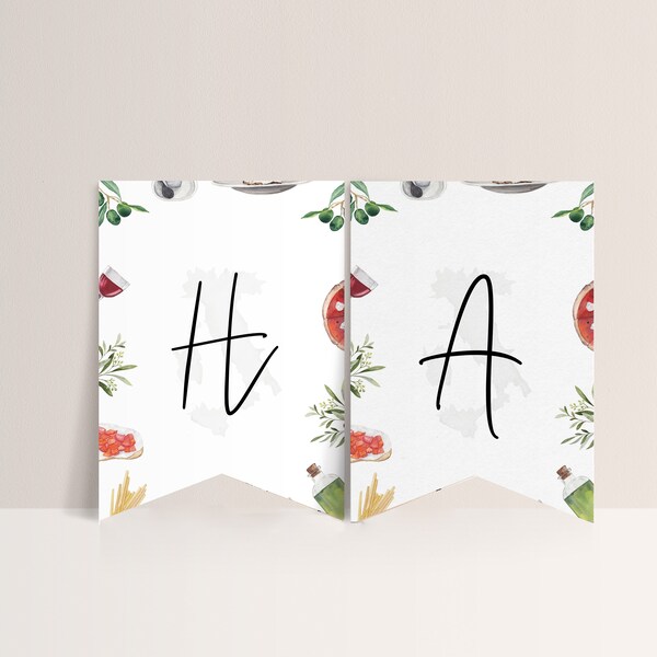 Italian Banner - Etsy