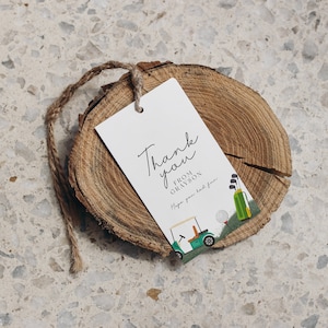 Golf Favor Tags -golf Gift Tags, Golf Party Decor, Golf Birthday Party ...