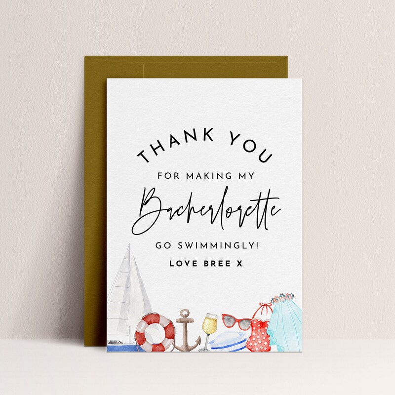 Nautical Thank You - Etsy