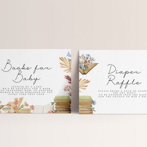 Storybook Baby Shower Favor Tag-storybook Baby Shower Decorations ...