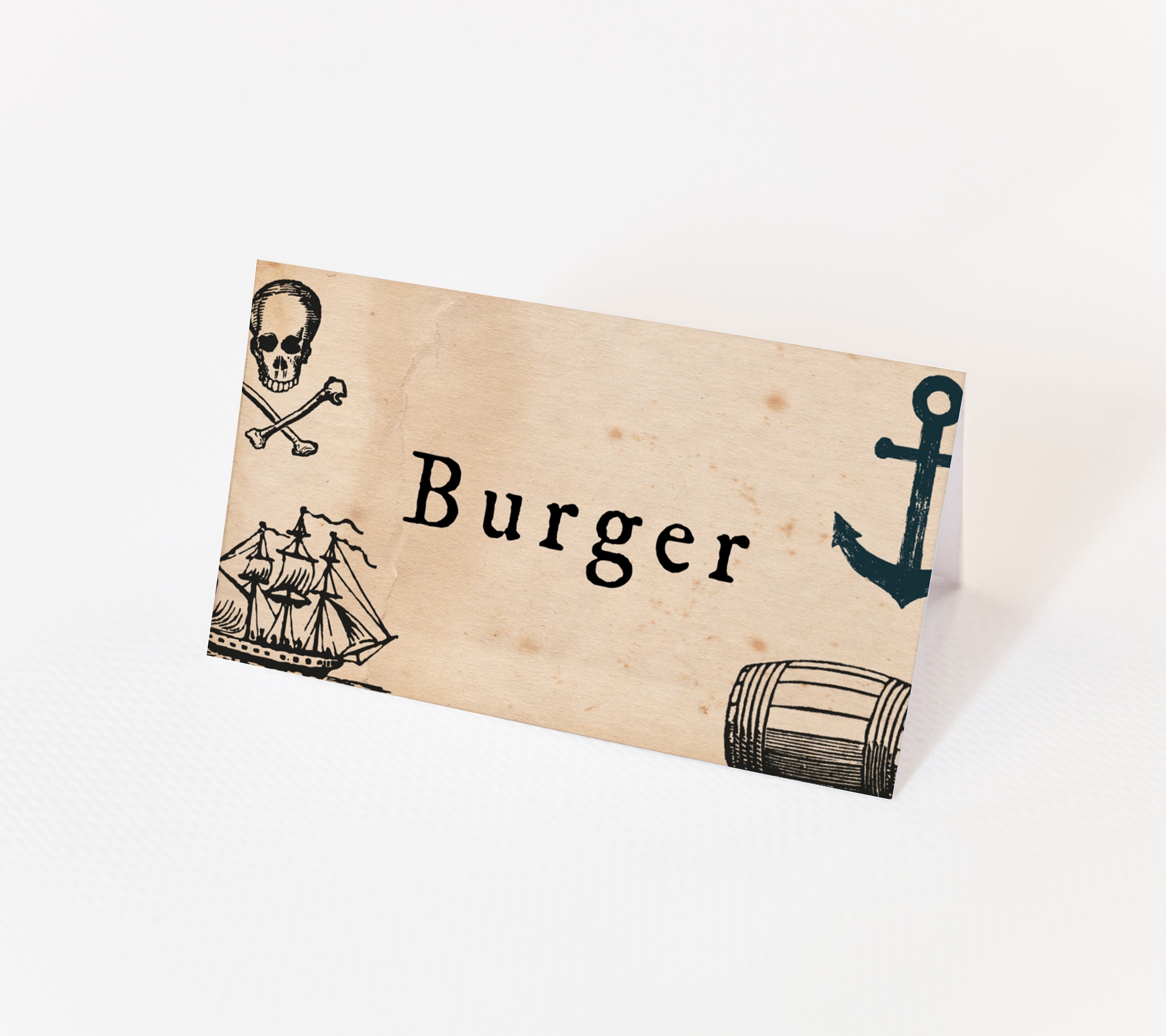 Pirate Poster Pirate Party Decor Pirate Birthday Sign - Etsy