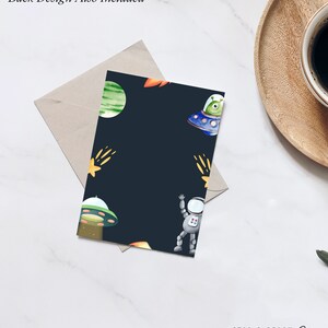 Astronaut Invitation - Rocket Birthday Party Invitation, Alien ...