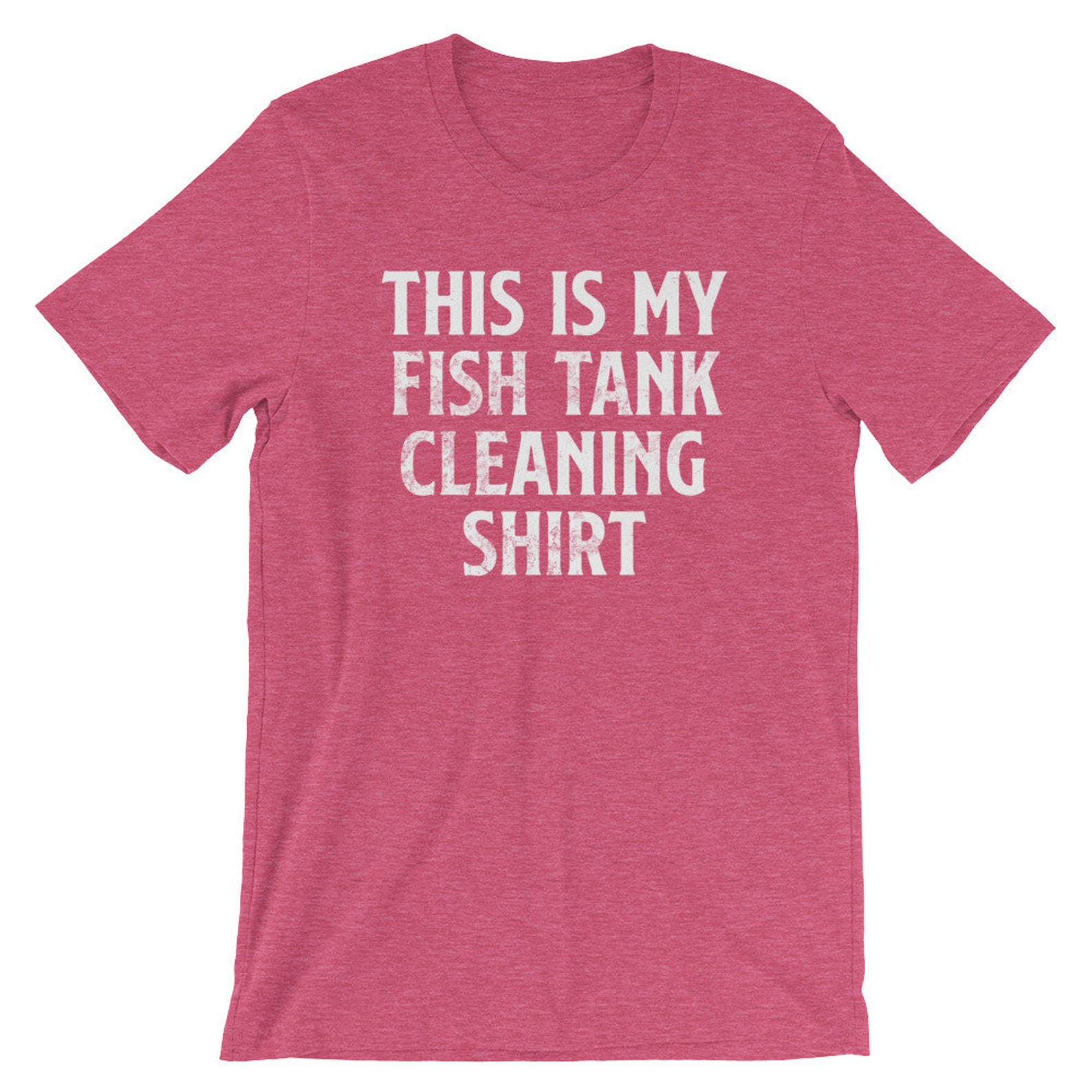 This is My Fish Tank Cleaning Shirt Unisex Shirt - Aquarium Shirt, Fish ...