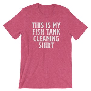 This is My Fish Tank Cleaning Shirt Unisex Shirt - Aquarium Shirt, Fish ...