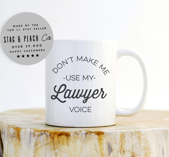 Funny Lawyer Mug Law Mug Law School Mug Lawyer Gift - Etsy