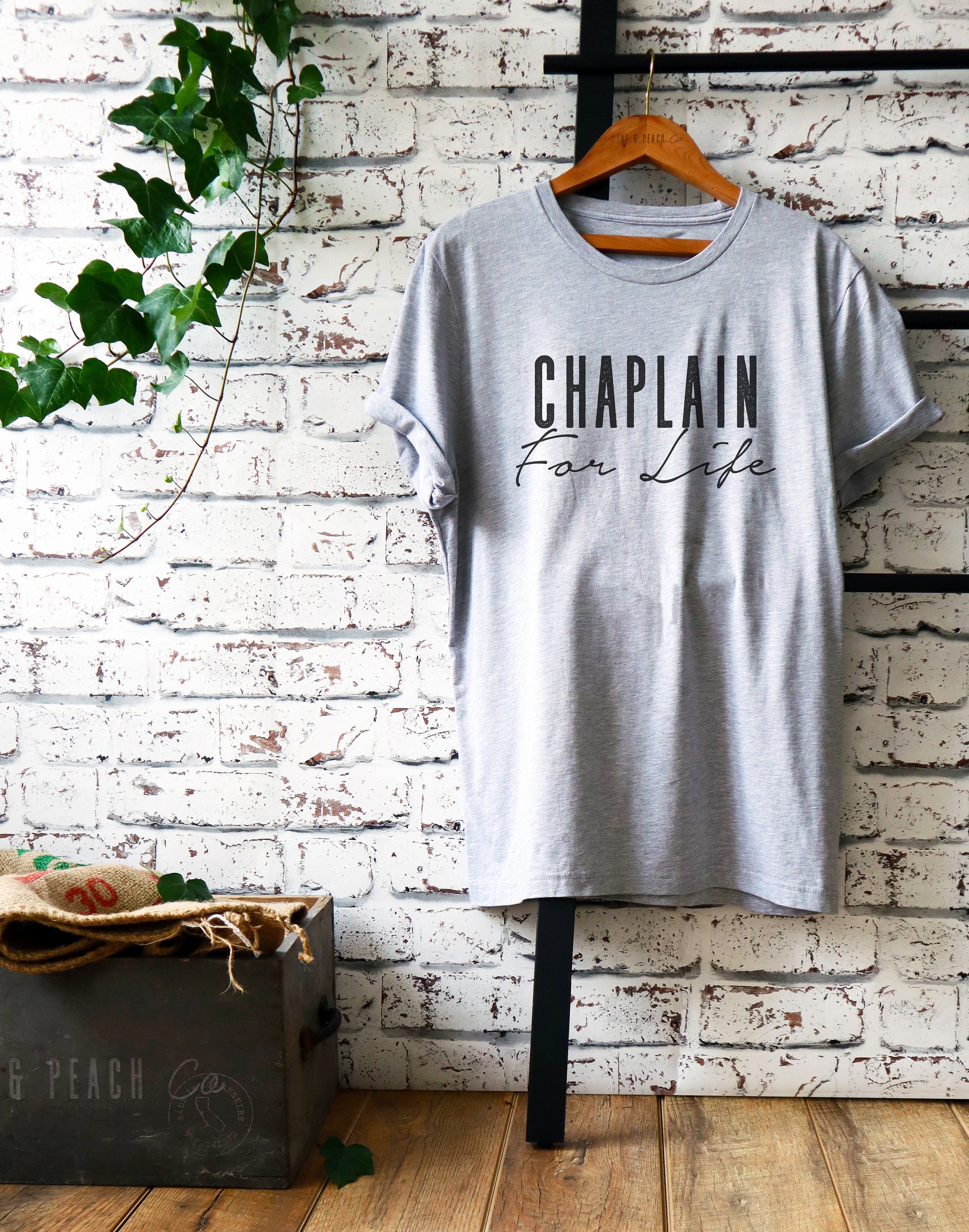 Chaplain Shirt/Tank Top/Hoodie Chaplain Gift Hospital | Etsy