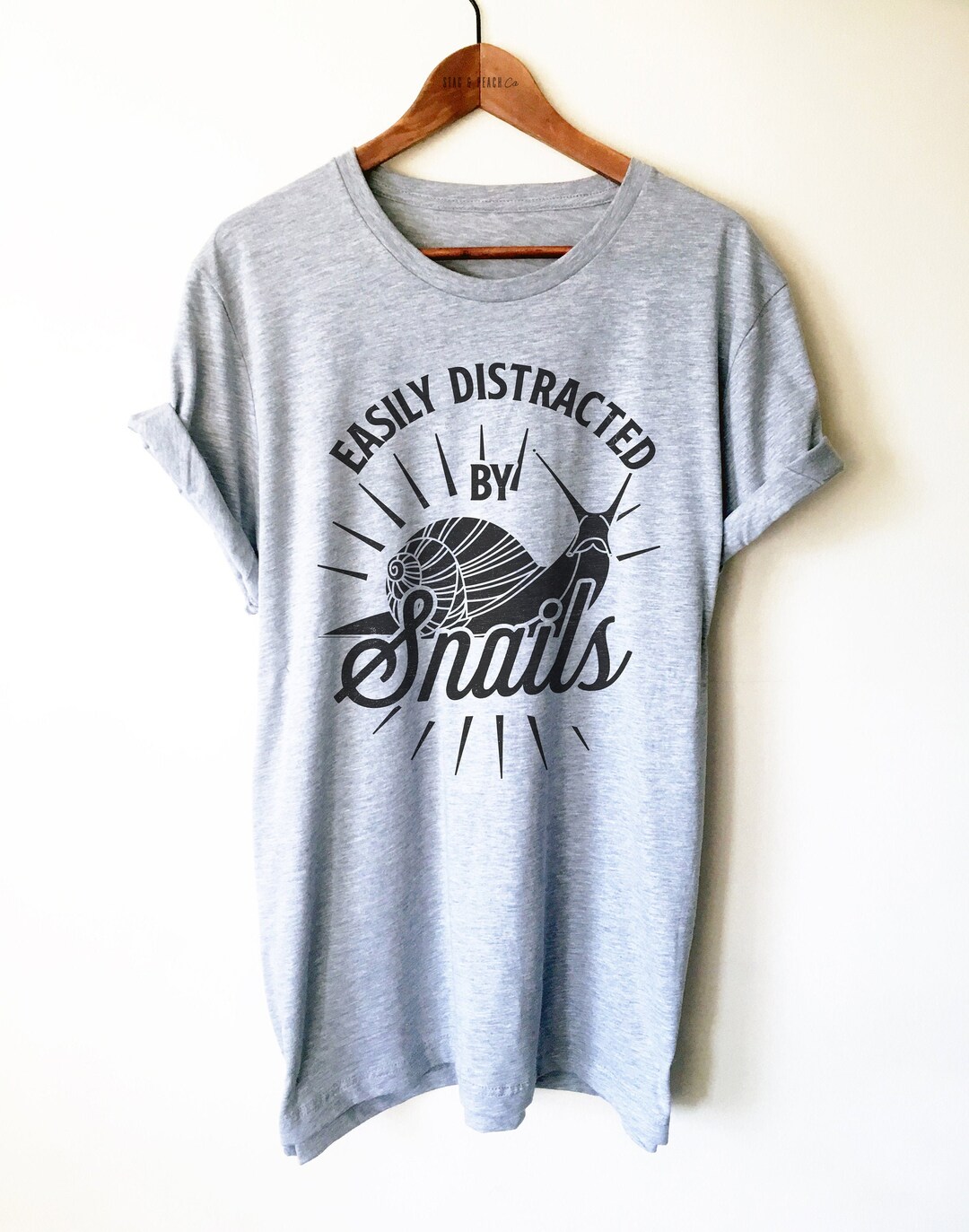 Funny Snail Unisex Shirt - Snails Shirt, Snail Lover Tshirt, Snails ...