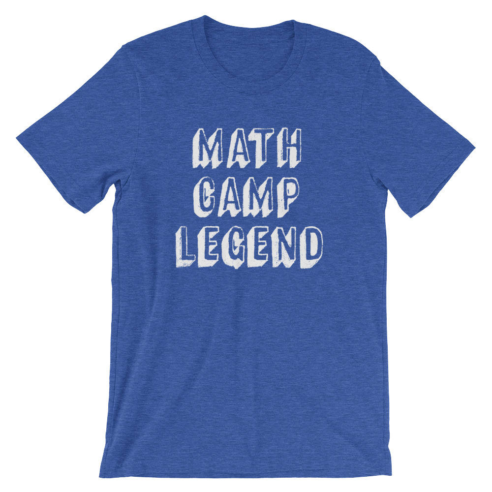 Math Camp Legend Unisex Shirt Math Funny T-shirt Funny Math - Etsy UK