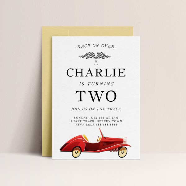 Car Invite - Etsy