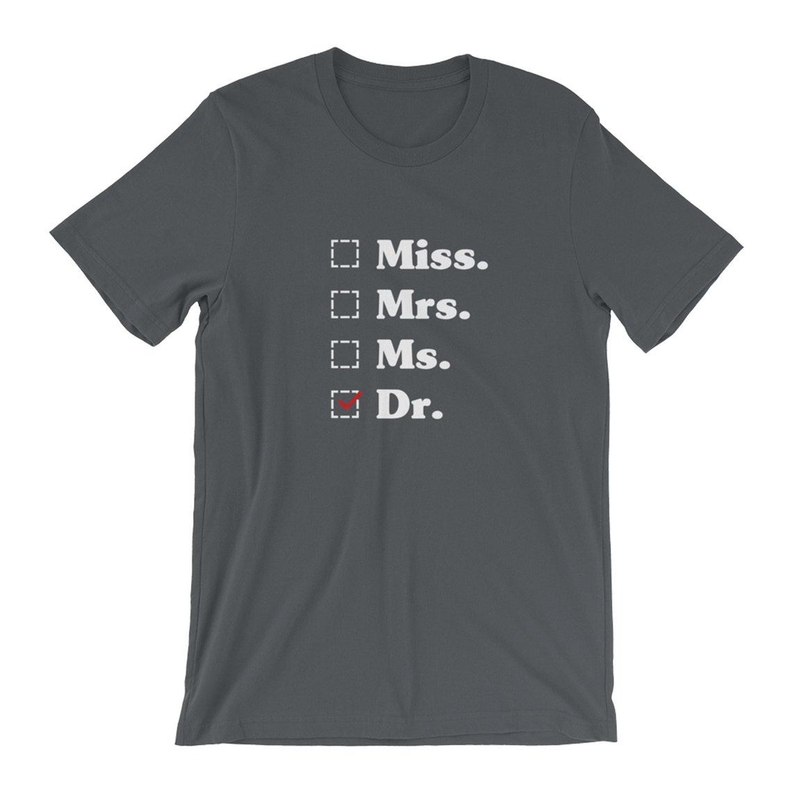 Miss. Mrs. Ms. Dr. Unisex Shirt Phd Graduation Gift Doctor - Etsy