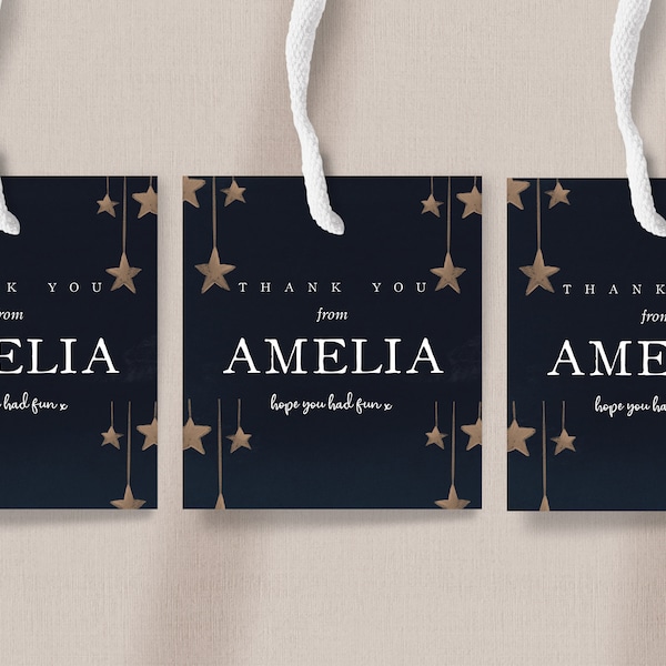 Star Gift Tags - Etsy