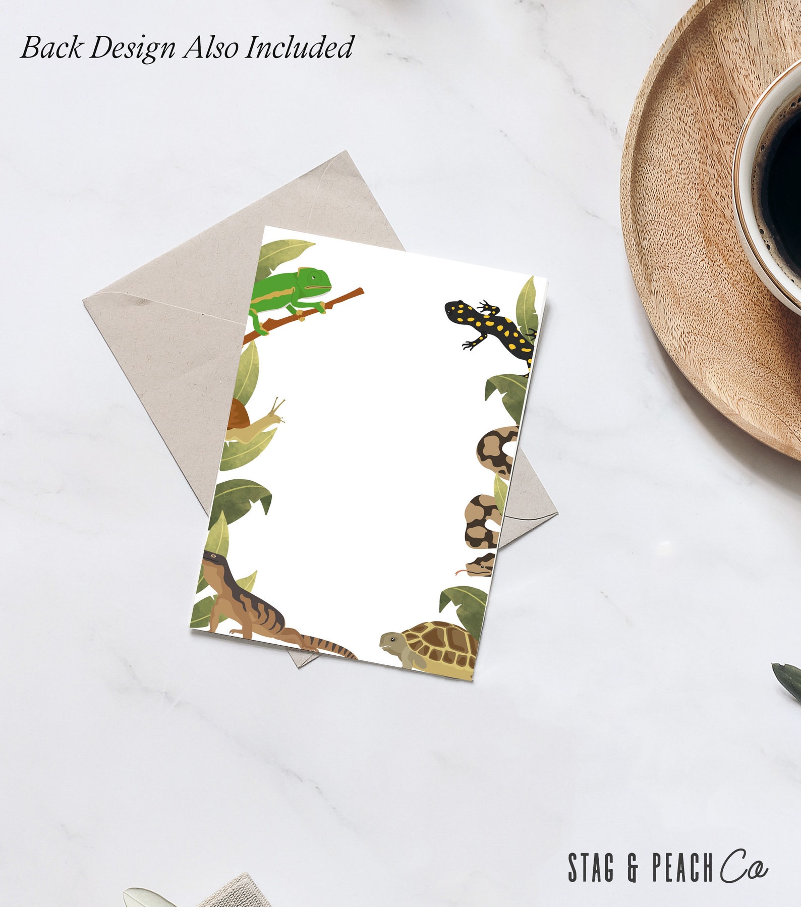 Editable Reptile Birthday Thank You Card Reptile Thank You - Etsy