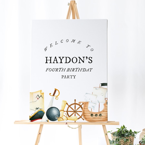 Pirate Banner - Etsy