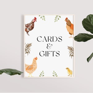 Chicken Birthday Signs 8x10" - Chicken Banner, Barnyard Birthday Banner ...