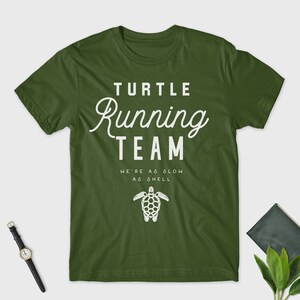Turtle Running Team Unisex T-shirt - Turtle Shirt - Running Shirt ...