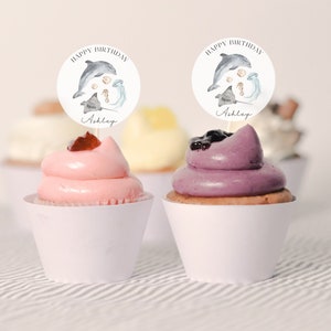 Under the Sea Cake Toppers - Under the Sea Birthday Decor, Ocean ...