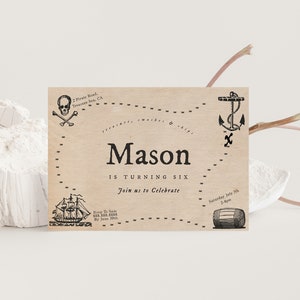 Pirate Poster - Pirate Party Decor, Pirate Birthday Sign, Pirate ...