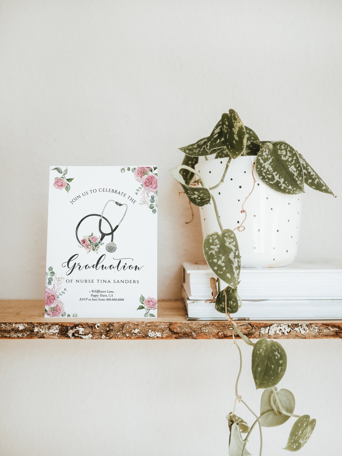 Nursing Graduation Invitation - Nurse Graduation Invite, Registered ...