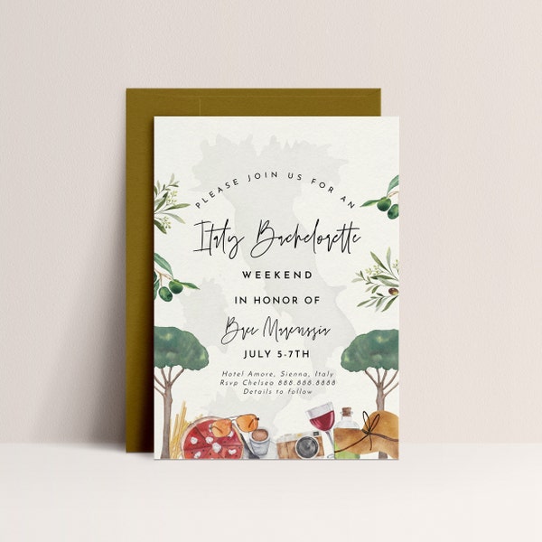 Italian Themed Bachelorette Party - Etsy