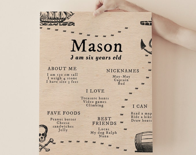 Pirate Walk the Plank Party Sign - INSTANT DOWNLOAD - Printable ...