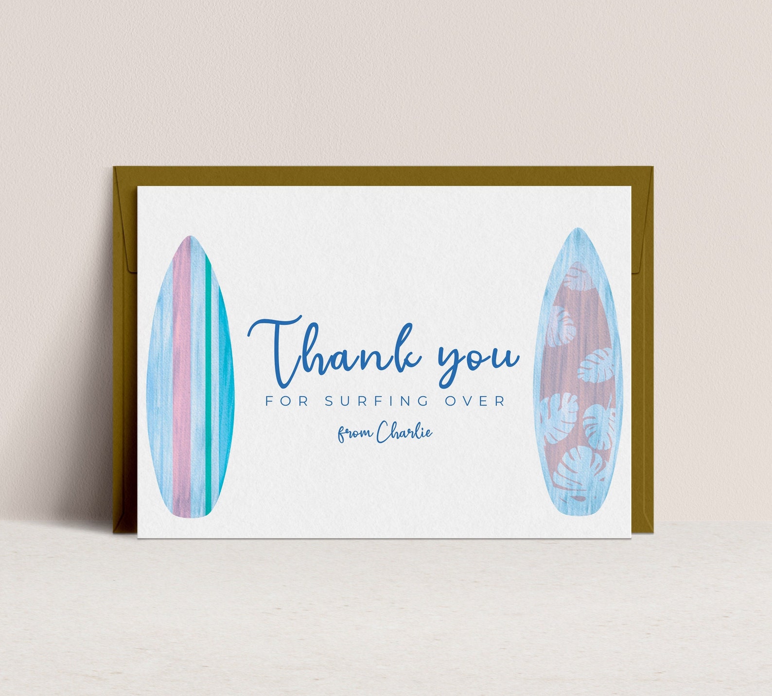 surf-birthday-thank-you-card-surfer-birthday-party-surfboard-thank
