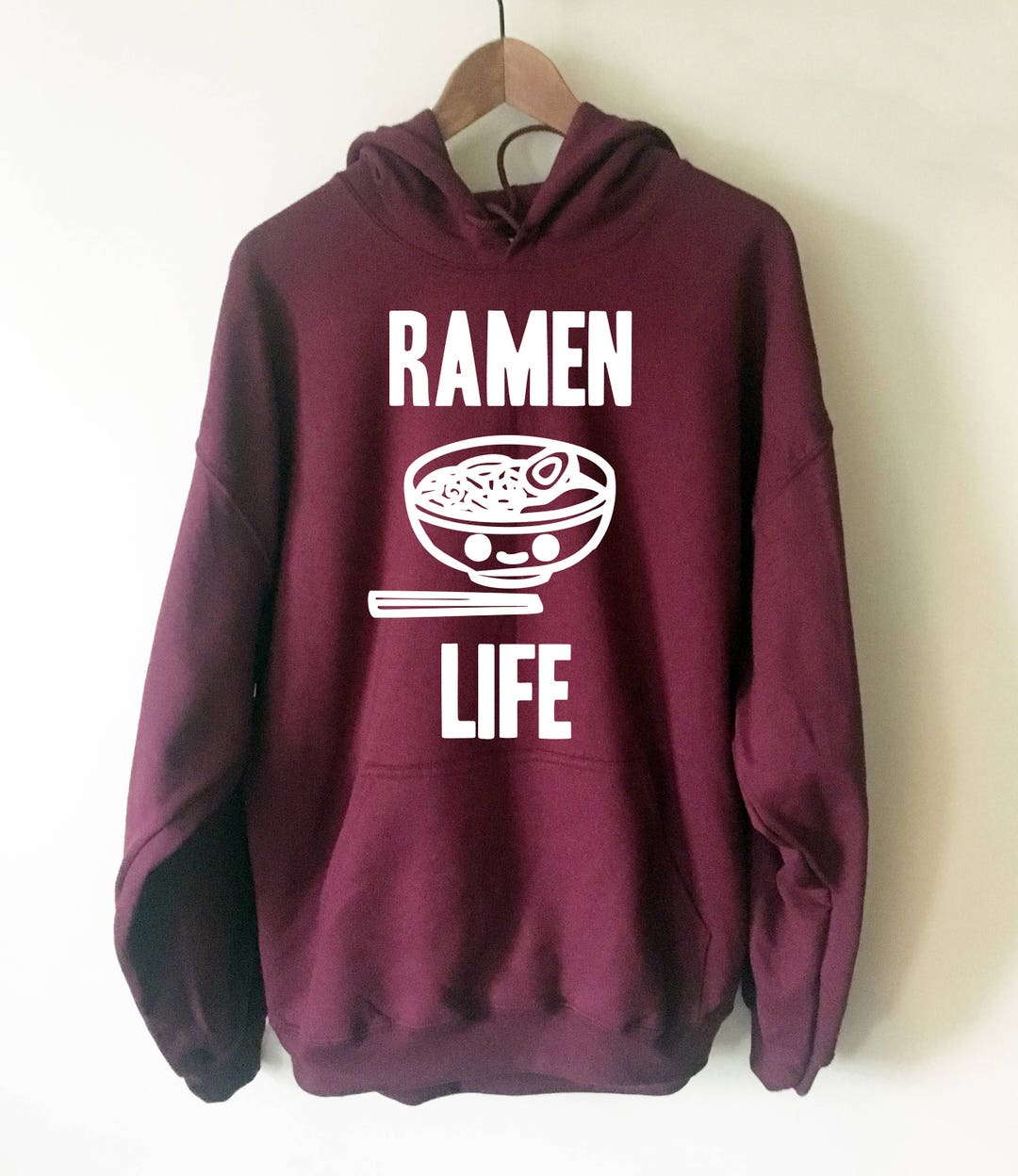 Buy Ramen Life Hoodie - Ramen Shirt, Japanese T-shirt, Noodle Shirt ...